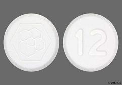 White Round With Imprint 12 Pill Images - GoodRx