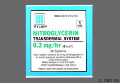 Nitro-Dur (nitroglycerin patch): Basics, Side Effects & Reviews