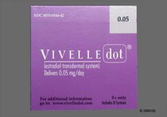 Vivelle-Dot (estradiol patch): Uses, Side Effects, Dosage & Reviews