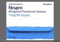 Neupro Medicare Coverage and Co-Pay Details - GoodRx