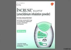 Incruse Ellipta (umeclidinium): Basics, Side Effects & Reviews