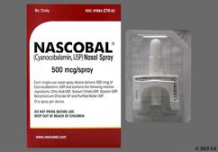 Nascobal (cyanocobalamin): Uses, Side Effects, Dosage & Reviews