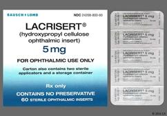 Lacrisert (hydroxypropyl cellulose): Uses, Side Effects, Dosage & Reviews