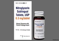 Nitroglycerin Dosage