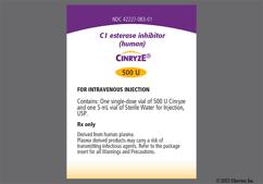 What is Cinryze? - GoodRx