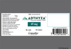 Adthyza (levothyroxine / liothyronine): Uses, Side Effects, Dosage ...