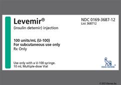 Levemir Dosage Units
