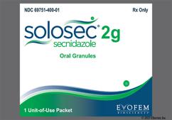 Solosec (Secnidazole): Uses, Side Effects, Dosage & More - GoodRx